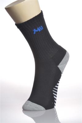 China Anti-Bacterial Anti-Slip Nylon Running Socks 144 Needle Adult Size Custom for sale