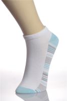 China White Nylon Warm Running Socks 70% Nylon 14% Spandex Organic Cotton Breathable No Blister for sale