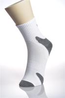China Unisex Nylon Running Socks with Anti Bacterial Spandex 144 Needle Knit for Sports for sale