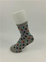 China Breathable Sweat Absorbent Kids Cotton Socks 76% Cotton 23% Spandex Anti Slip Boys Girls for sale