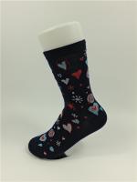 China Kids Organic Cotton Knitted Thick Socks 96 Needle Cotton 76% Spandex 23% Elastane 1% Red Blue Black for sale