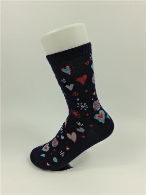 China Kids Organic Cotton Knitted Thick Socks 96 Needle Cotton 76% Spandex 23% Elastane 1% Red Blue Black for sale