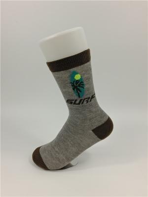 China Antibacterial Fabrics Kids White Socks Different Patterns Found Make To Order for sale