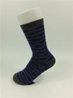 China Black Knitted Children Cotton Socks 96 Needle Breathable Anti Slip 100 White Cotton Socks for sale