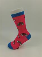 China Eco Friendly Organic Cotton Kids Socks 76% Cotton 23% Spandex Breathable Sweat Absorbent for sale