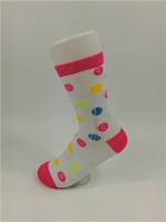 China Eco Friendly Organic Cotton Kids Socks 76% Cotton 23% Spandex Breathable Sweat Absorbent for sale