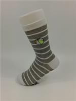 China Custom OEM Cotton Spandex Striped Socks for Men and Kids 96 Needle Breathable for sale