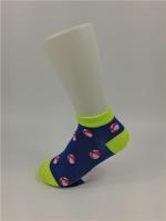 China Custom Size 100% Cotton Children Socks Breathable Anti-Slip Unisex 76% Cotton 23% Spandex for sale