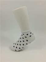 China Odor Resistant Black Cotton Socks for Kids Unisex OEM Service 96 Needle Cotton 76% for sale