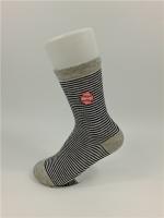 China Yellow Anti-Foul Boys Cotton Socks Anti Slip Keep Warm Thin 76% Cotton 23% Spandex for sale