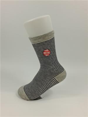 China Yellow Anti-Foul Boys Cotton Socks Anti Slip Keep Warm Thin 76% Cotton 23% Spandex for sale