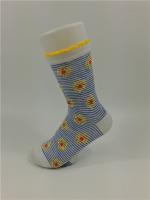 China Sweat Absorbent Keep Warm Kids Cotton Socks Colorful Patterns / Logo Available for sale