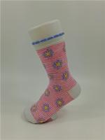China Sweat Absorbent Keep Warm Kids Cotton Socks Colorful Patterns / Logo Available for sale