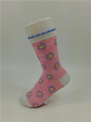 China Sweat Absorbent Keep Warm Kids Cotton Socks Colorful Patterns / Logo Available for sale