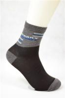 China Polyester Cotton Non Slip Socks For Adults , Grey Slip Resistant Socks For Adults for sale