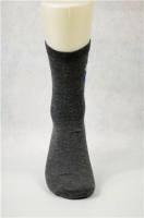 China Custom Size Black Anti Bacterial Soft Non Skid Socks for Women 96 Needle Polyester Cotton Spandex for sale