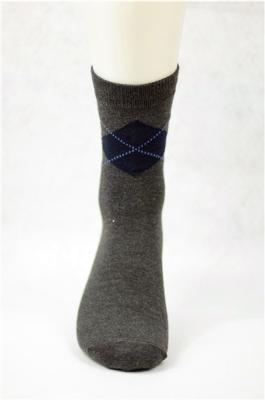 China Elastane Room Non Slip Socks , Polyester Cotton Non Slip Slipper Socks For Adults for sale
