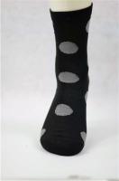 China Custom OEM Anti Slip Socks 96 Needle Elastane Black Odor Resistant Adult Size for sale
