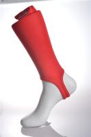 China Custom Spandex Elastane Sports Ankle Socks 144 Needle Anti Foul Material OEM for sale