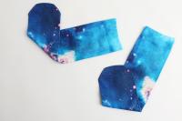China Breathable Environmental Friendly 3D Printed Socks Anti Bacterial Material for sale