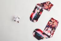 China Breathable Sporty 3D Printing Socks Anti Bacterial for sale