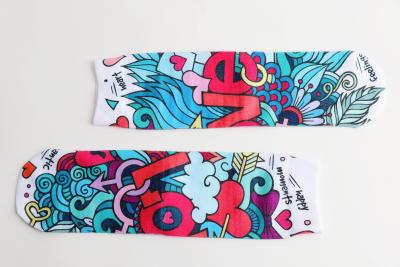 China Antibacterial Fabrics Custom Photo Print Socks 3D Printing for sale