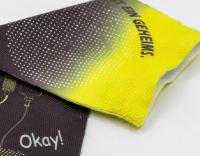China Personalized OEM Sublimation Polyester Sport Socks Anti Foul for sale