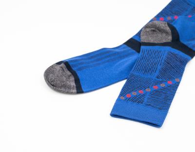 China Bamboo Fiber Mens Dress Socks Colorful Organic Cotton Nylon 75% Cotton 23% Spandex for sale