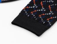 China Men's Nylon Dress Socks 75% Cotton 23% Spandex 2% Elastane Blue Red Cashmere Surface for sale