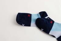 China Anti - Bacterial Elastane Sports Ankle Socks With Sweat - Absorbent Material for sale