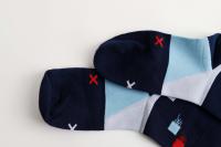 China Anti - Bacterial Elastane Sports Ankle Socks With Sweat - Absorbent Material for sale