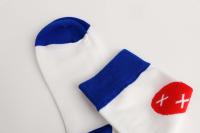 China Adults Elastane Sports Ankle Socks With Anti - Bacterial Cotton Materials for sale