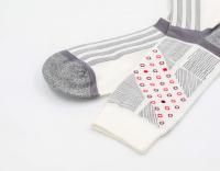 China Custom Nylon Sports Ankle Socks for Boys Anti-Bacterial Breathable 144 Needle for sale