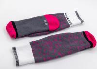 China Antibacterial Athletic Basketball Socks One Size Custom Logo Moisture Wicking Sport Socks for sale