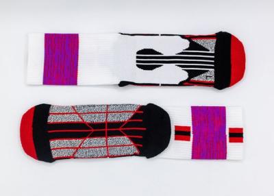 China Sporty Mens Basketball Socks Breathable Anti Bacteria Athletic Socks Custom Size for sale