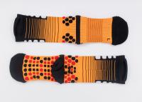 China Unisex Anti Skid Athletic Basketball Socks One Size Custom Logo OEM 1200 Pairs MOQ for sale