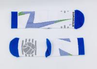China Cool Unisex Antibacterial Sweat Absorbing Socks Printed Logo for sale