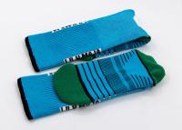 China Anti Odor Athletic Basketball Socks Breathable Soft Cotton One Size Custom Logo for sale