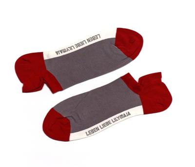 China Men's Antibacterial Sports Ankle Socks Cotton Sweat Absorbing Size Custom 1200 MOQ for sale