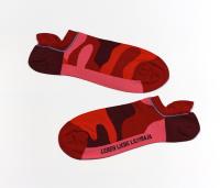 China Odor Resistant Antibacterial Ankle Socks Anti Skid Sporty Style Custom Size 1300 Pairs MOQ for sale