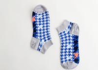China Unisex Anti Skid Ankle Socks Moisture Proof Cotton Bottom Size 9-11 for sale