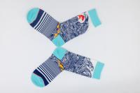China Deodorant Antibacterial Cotton Dress Socks Sweat Absorption for sale