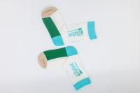 China Antibacterial Sports Ankle Socks Sweat Absorbing Cotton Compression Socks for sale