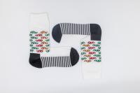 China Antibacterial Cotton Sports Ankle Socks Size 9-11 Moisture Wicking Anti Skid for sale