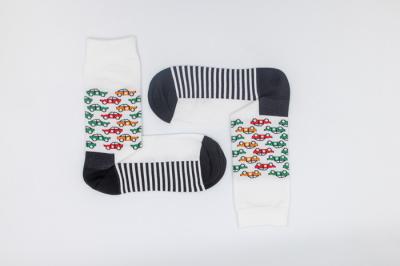 China Antibacterial Cotton Sports Ankle Socks Size 9-11 Moisture Wicking Anti Skid for sale