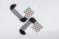 China Antibacterial Cotton Sports Ankle Socks Size 9-11 Moisture Wicking Anti Skid for sale