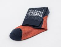 China Men's Antibacterial Moisture Wicking Ankle Socks Size 9-11 Breathable Cotton for sale
