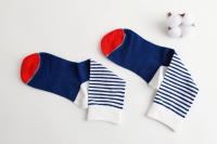 China Antibacterial Cotton Ankle Socks Size 9-11 Moisture Wicking Breathable Sports Socks for sale