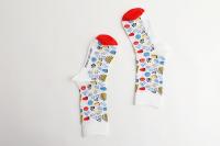 China Unisex Deodorant Antibacterial Ankle Socks Anti Skid Size 9-11 for Sports for sale