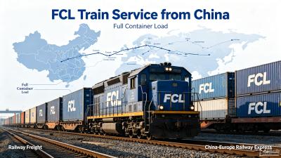 China FCL Train Service from China for sale